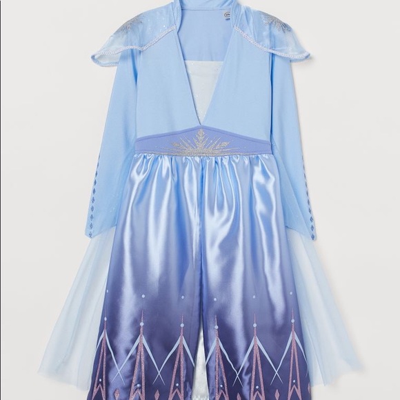 H&M | Costumes | Hm Elsa Fancy Dress Costume | Poshmark